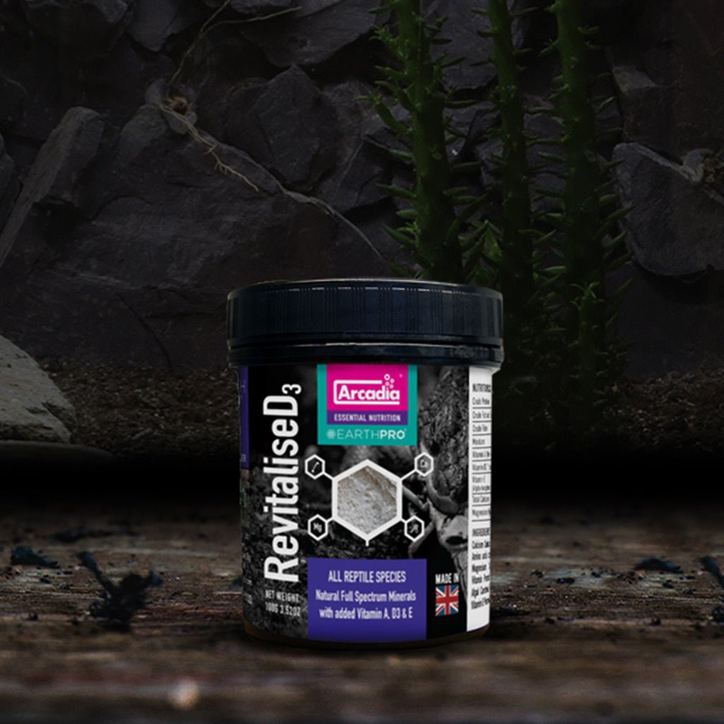 Arcadia Earth Pro RevitaliseD3, 100g — Reptiles By Post