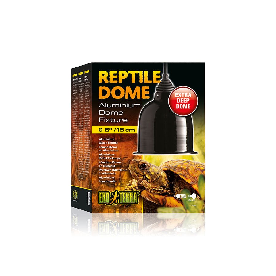 Exo Terra Reptile Aluminium Dome Fixture — Reptiles By Post