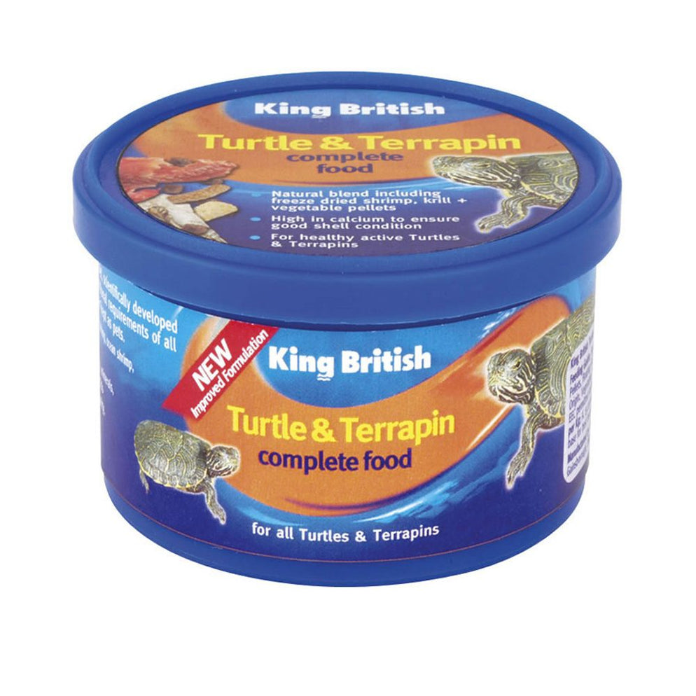 King British Turtle/Terrapin Food 80g — Reptiles By Post