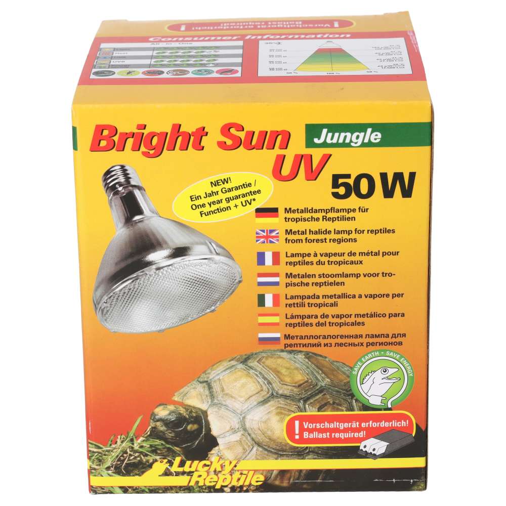 Lucky Reptile Bright Sun UV Jungle 50W — Reptiles By Post