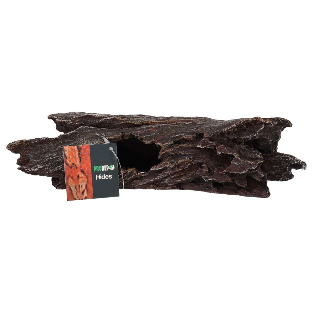 ProRep Dark Wood Log Hide — Reptiles By Post